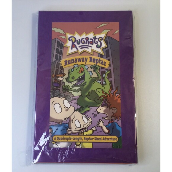 Nickelodeon | Office | Nickelodeon Rugrats Runaway Reptar Vhs Inspired ...